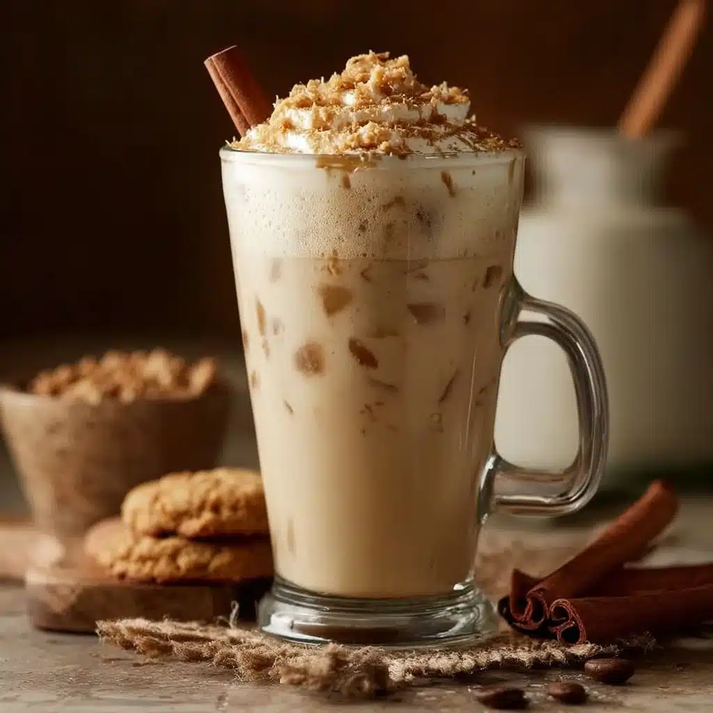 Cookie Butter Iced Chai Latte