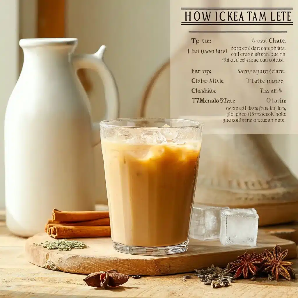 Iced Chai Tea Latte